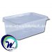 PLASTIC RECTANGULAR TUPPERWARE WITH LID 1.0 LTR – Al Walid Plast