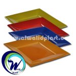 PLASTIC RECTANGULAR COLORED PLATES – Al Walid Plast